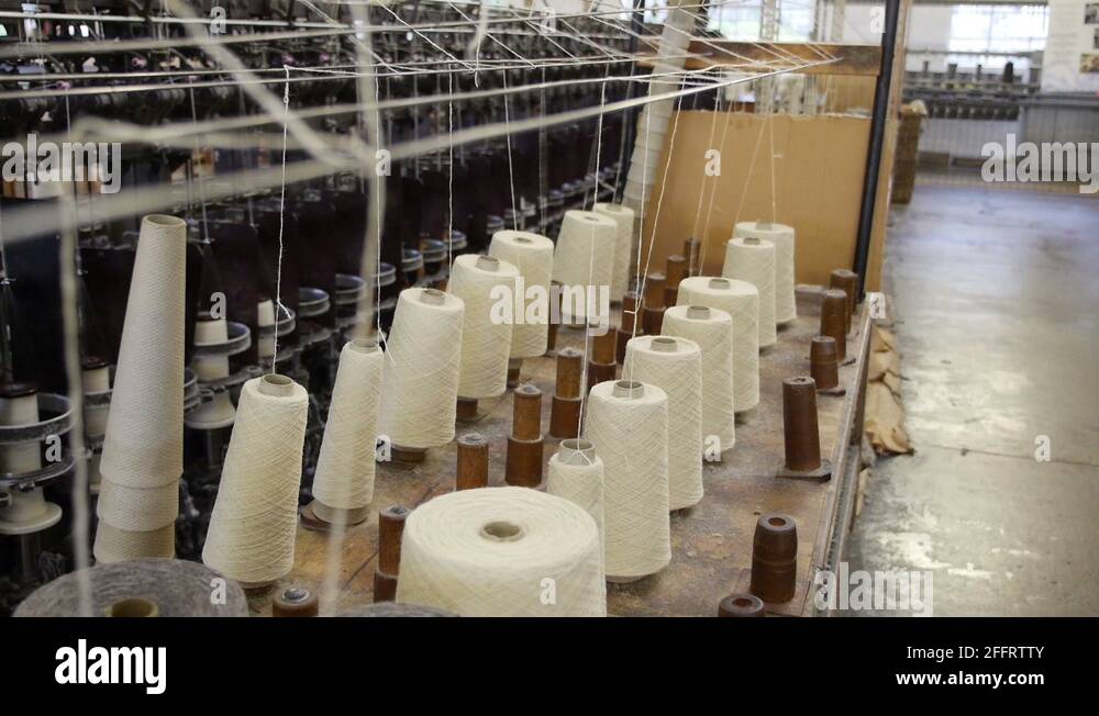 Yarn cones Stock Videos & Footage - HD and 4K Video Clips - Alamy