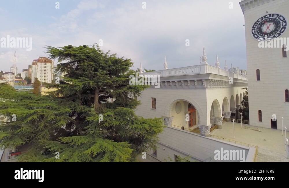 Tourism outside exterior facade arch edifice Stock Videos & Footage ...
