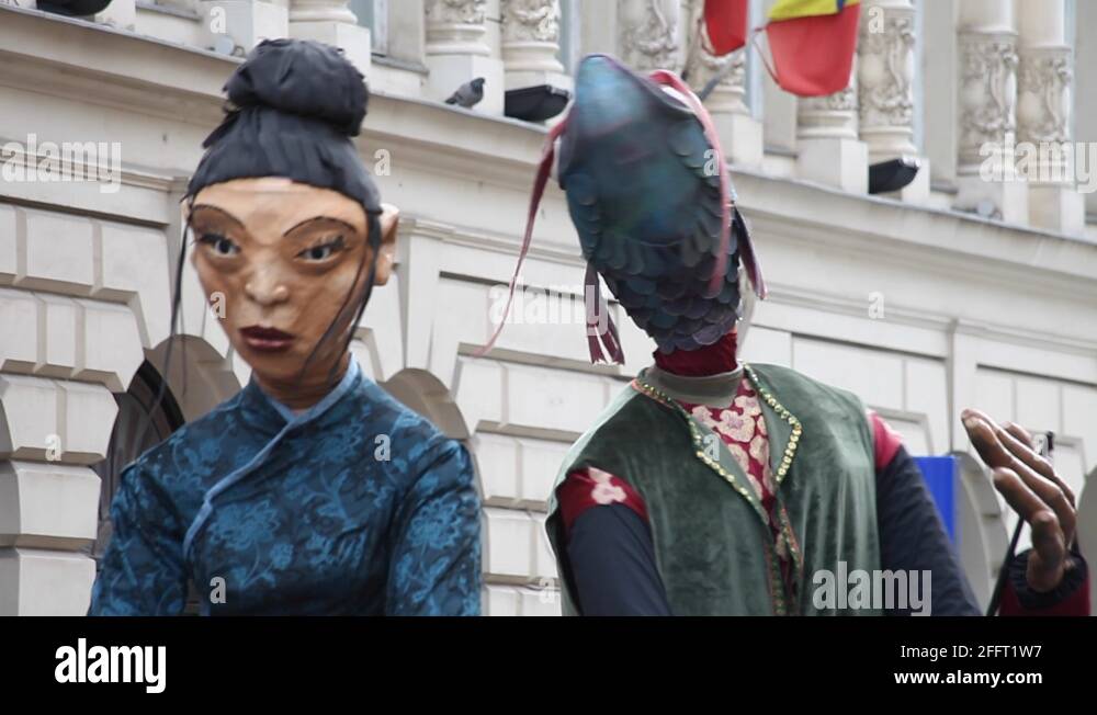 Giant carnival characters Stock Videos & Footage - HD and 4K Video ...