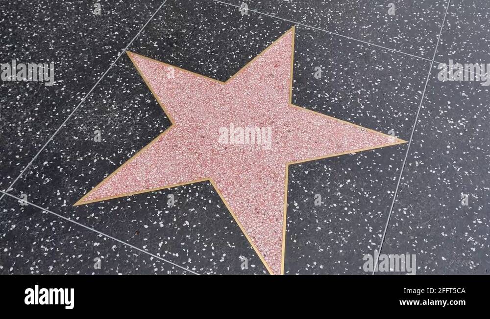 Blank star on hollywood walk Stock Videos & Footage - HD and 4K Video ...
