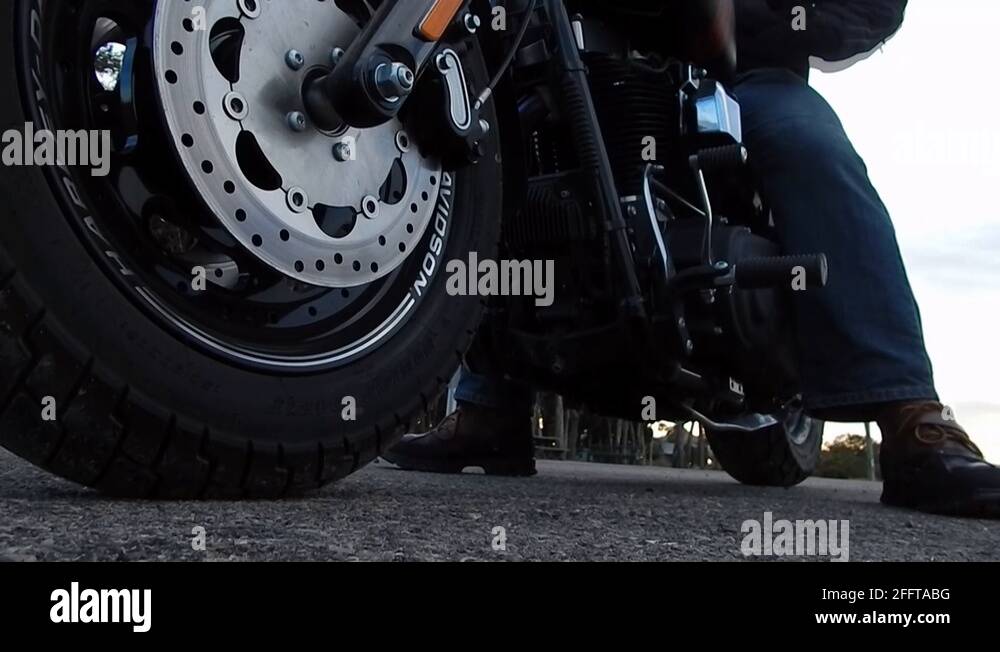 Biker riding motorcycle low angle Stock Videos & Footage - HD and 4K ...