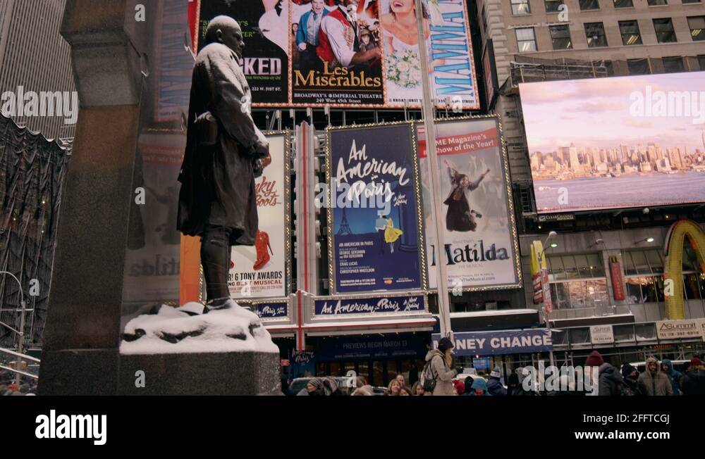 Father duffy square nyc Stock Videos & Footage - HD and 4K Video Clips ...