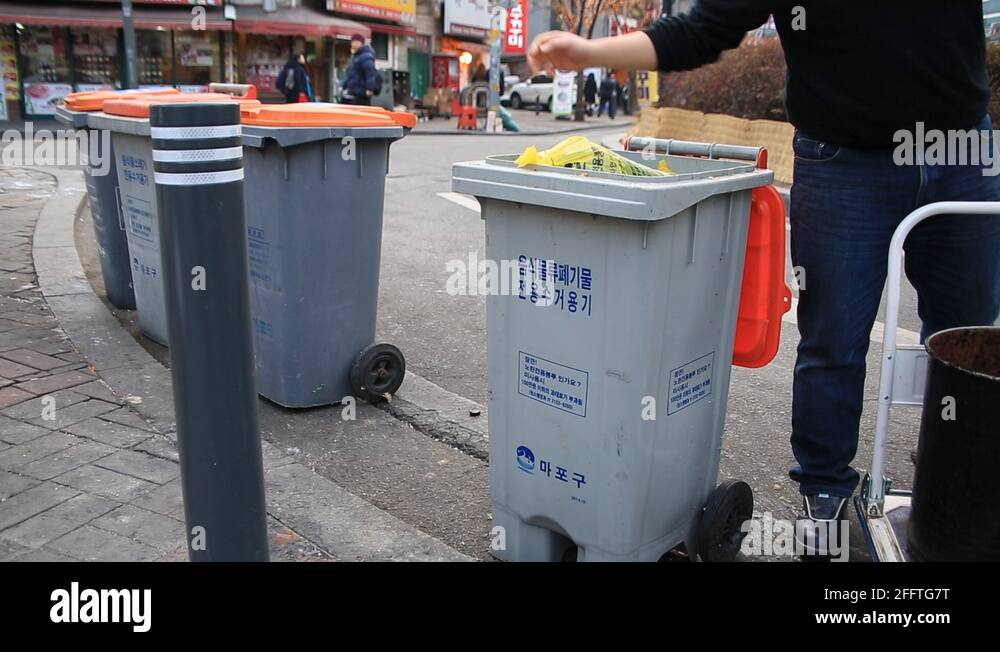 Food waste bin restaurant Stock Videos & Footage - HD and 4K Video ...