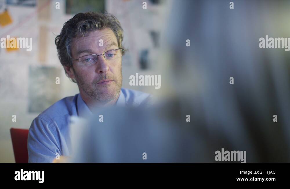 4K Police Detective interrogating female crime suspect in interview ...