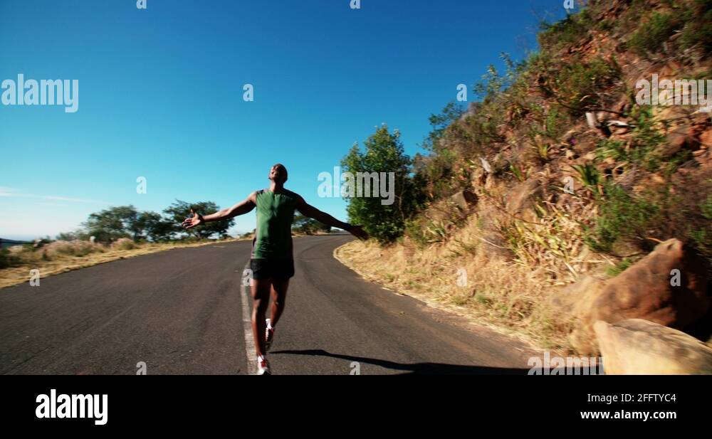 Man outstretched arms athlete Stock Videos & Footage - HD and 4K Video ...