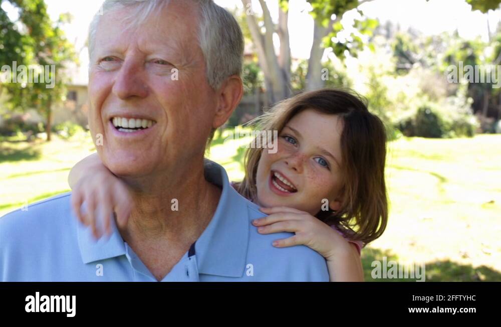 Grandchild hugging grandparents Stock Videos & Footage - HD and 4K ...