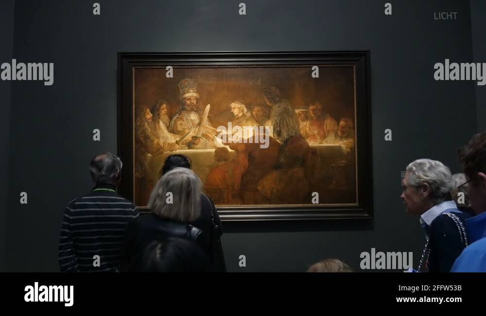 A painting by rembrandt Stock Videos & Footage - HD and 4K Video Clips ...