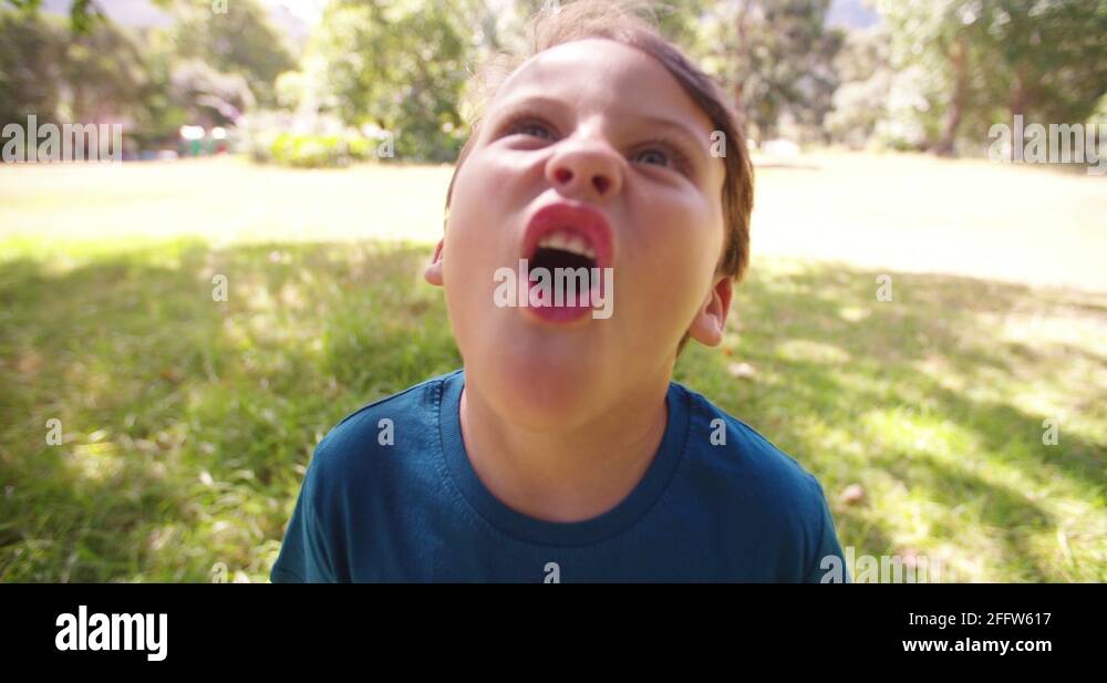 Boy pulling face Stock Videos & Footage - HD and 4K Video Clips - Alamy