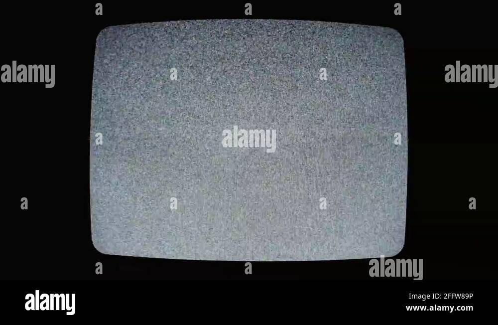 Static tv screen noise fine 4k Stock Video Footage - Alamy
