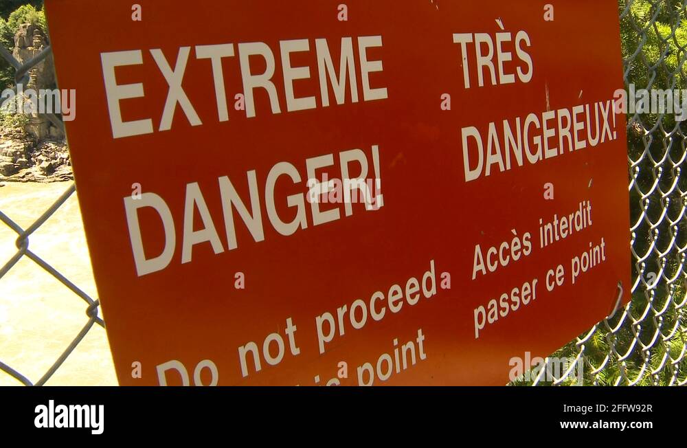 Danger sign Stock Videos & Footage - HD and 4K Video Clips - Alamy
