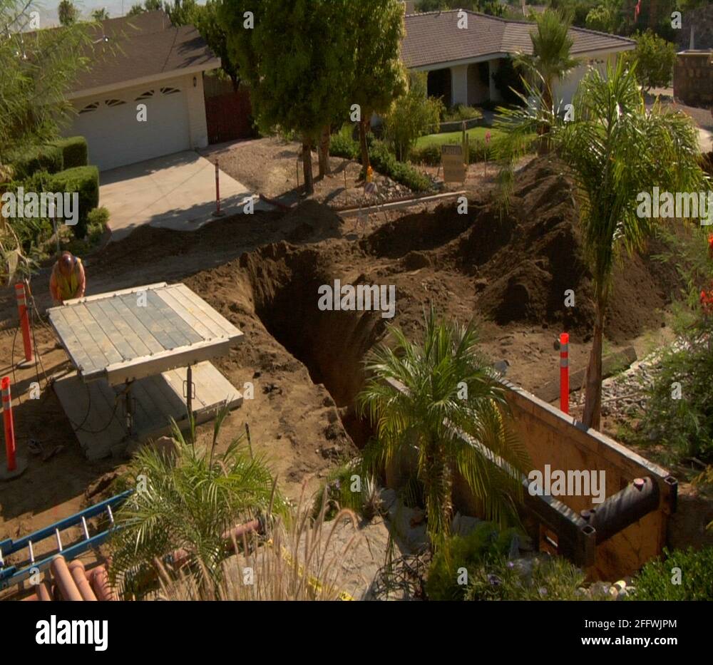 Sewer pipe installation Stock Videos & Footage - HD and 4K Video Clips ...