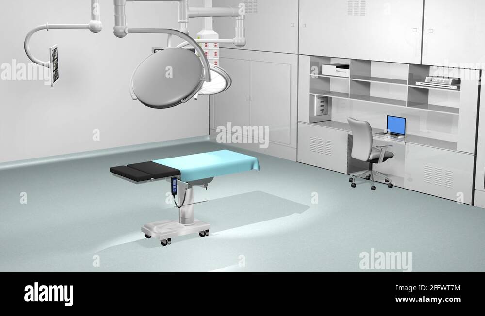 A sterile operating room environment Stock Video Footage - Alamy