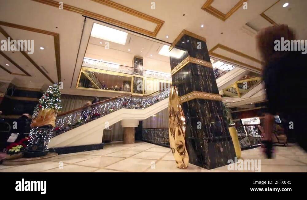Beautiful lobby interior staircase in Stock Videos & Footage - HD and ...