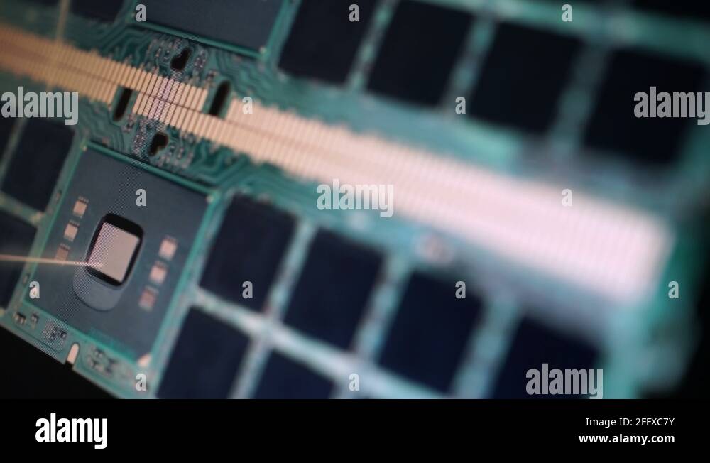 Computer semi conductor chip Stock Videos & Footage - HD and 4K Video ...