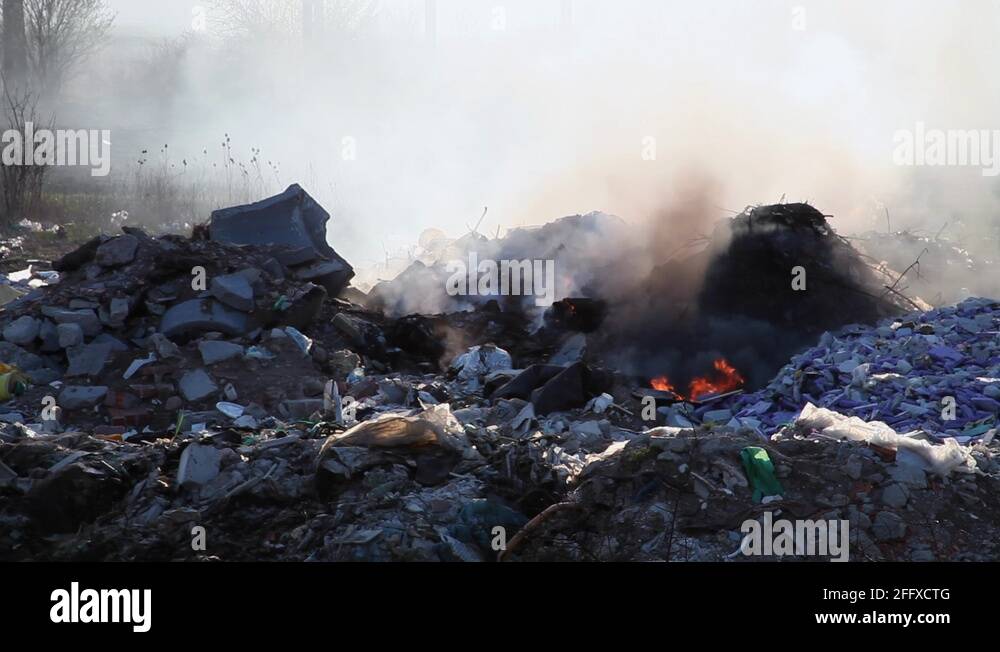 Rubbish dump on fire Stock Videos & Footage - HD and 4K Video Clips - Alamy