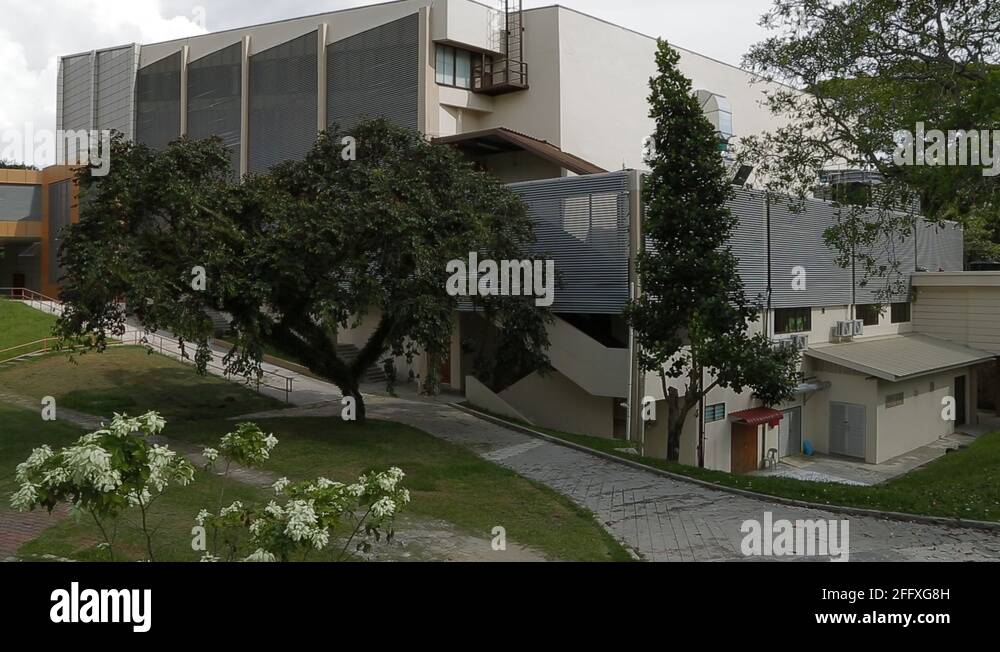 Panning Shot of USM Campus in Malaysia Stock Video Footage - Alamy