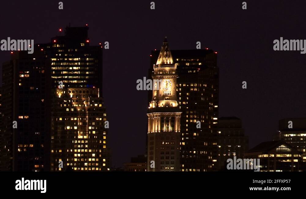 Boston night landscape Stock Videos & Footage - HD and 4K Video Clips ...