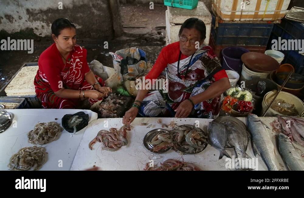 Women selling fish market in Stock Videos & Footage - HD and 4K Video ...