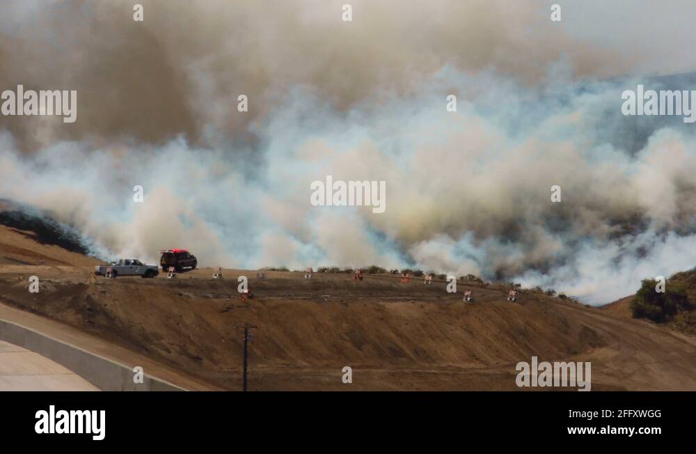 California Wildfire Devastation Smoke Stock Videos And Footage Hd And