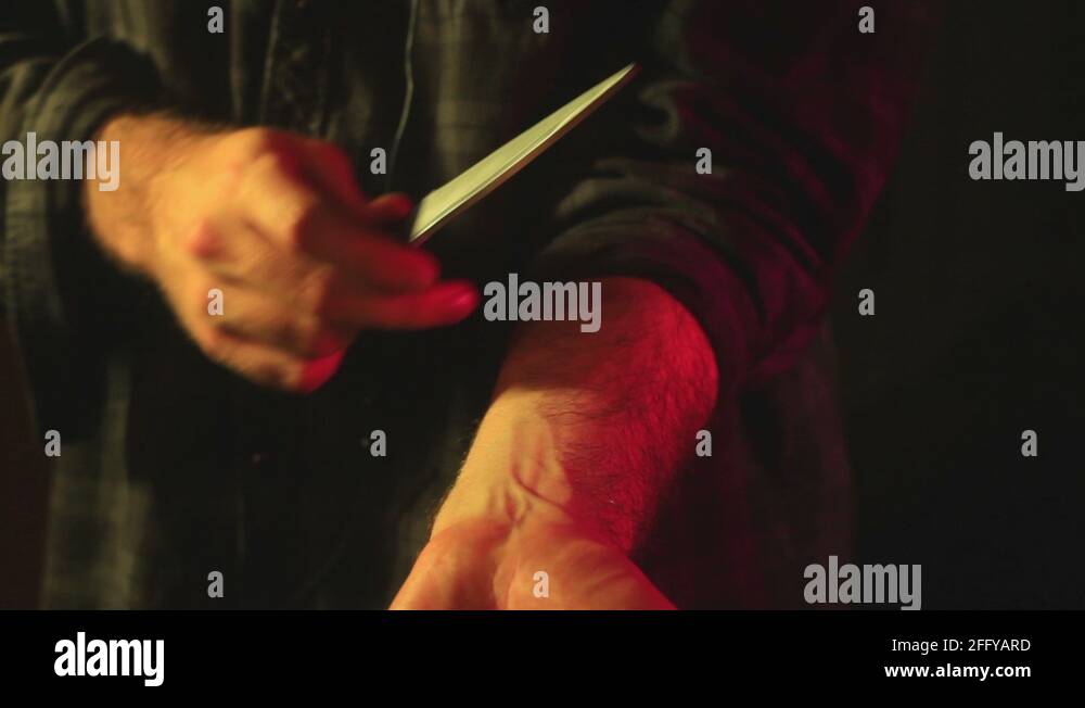 Suicide by cutting Stock Videos & Footage - HD and 4K Video Clips - Alamy