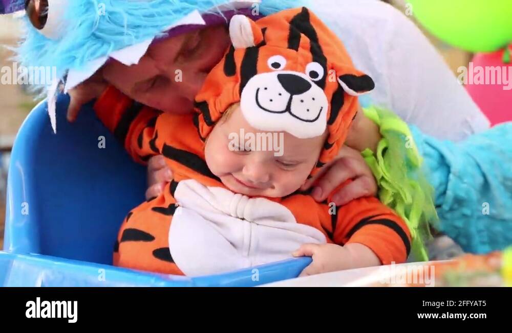 Boy in tiger costume Stock Videos & Footage - HD and 4K Video Clips - Alamy
