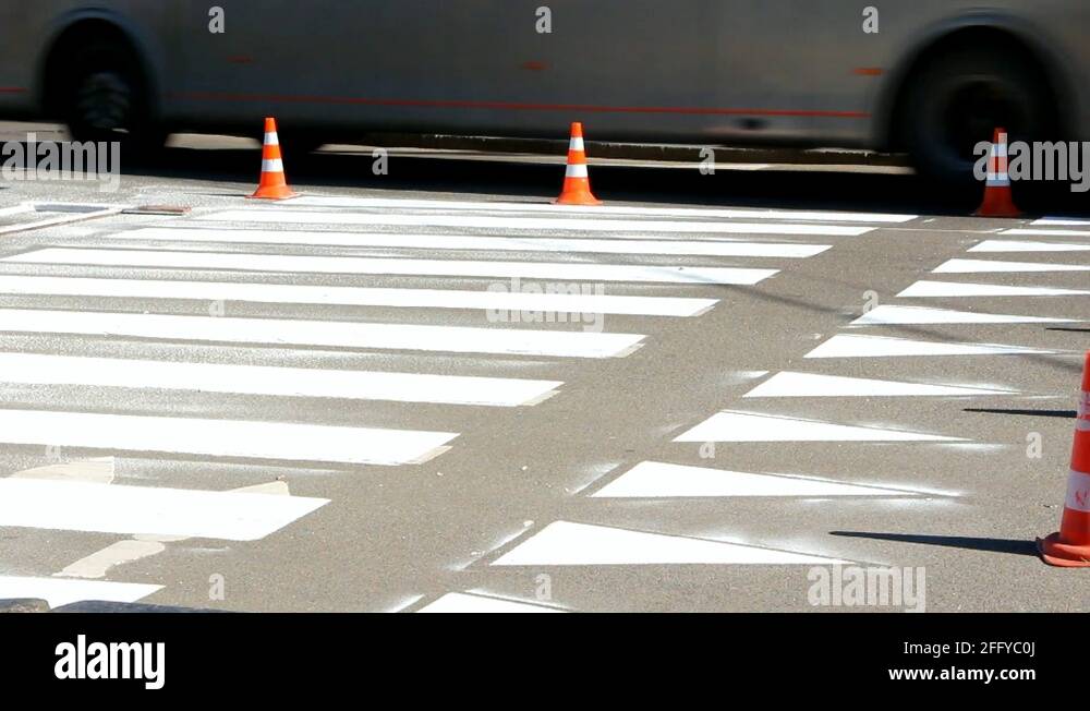 White lines painted Stock Videos & Footage - HD and 4K Video Clips - Alamy