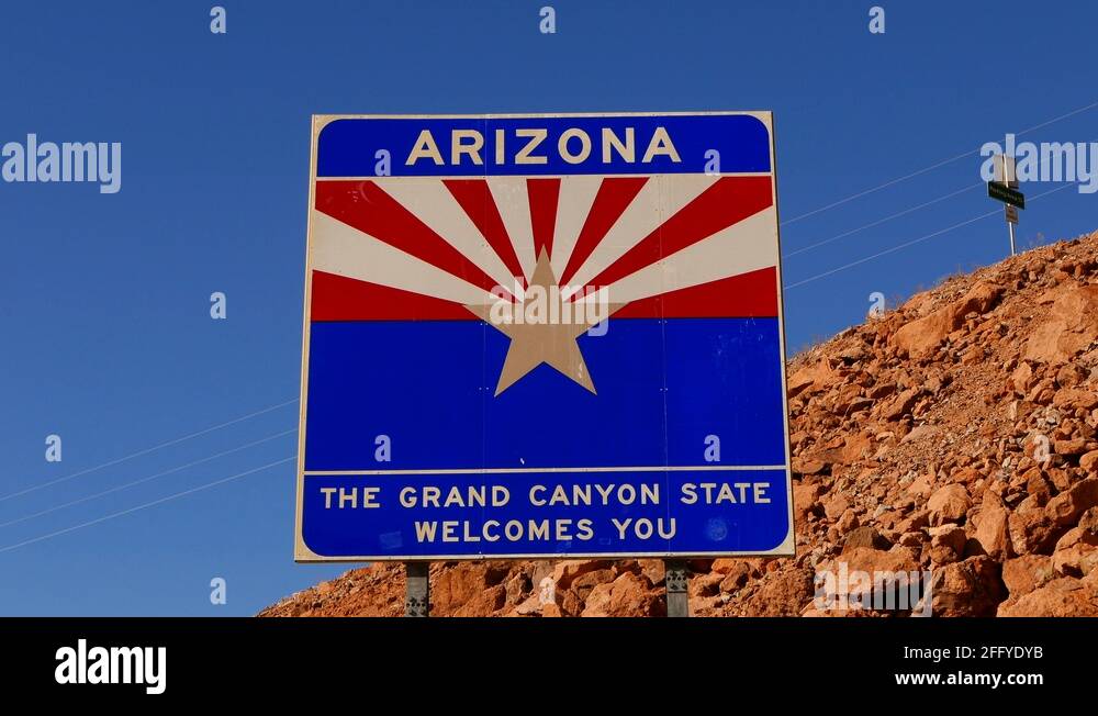 Arizona welcome sign Stock Videos & Footage - HD and 4K Video Clips - Alamy