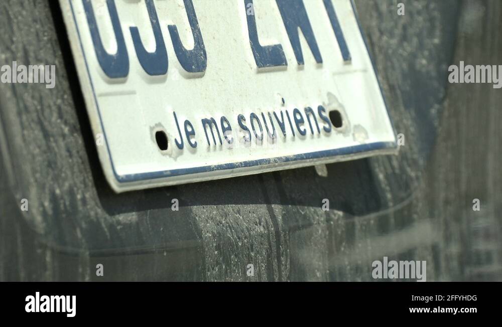 Québec license plate Stock Videos & Footage - HD and 4K Video Clips - Alamy
