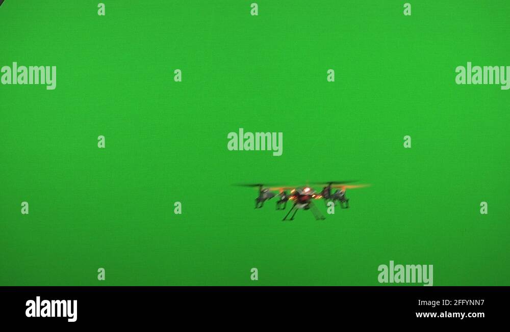 UAV green screen Stock Video Footage - Alamy