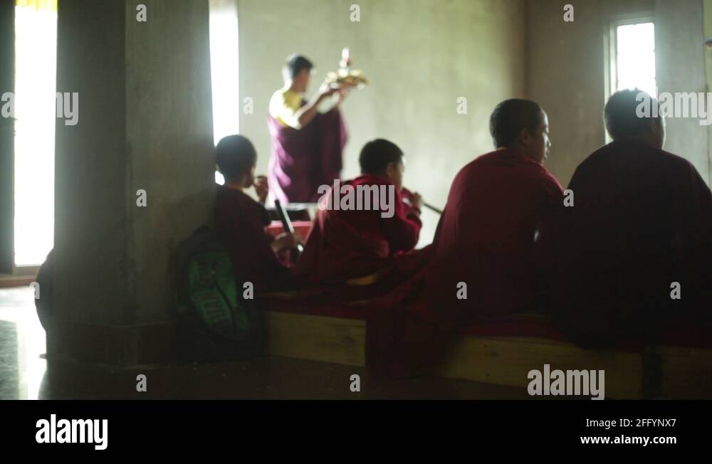 Tibetan buddhist monks play Stock Videos & Footage - HD and 4K Video ...