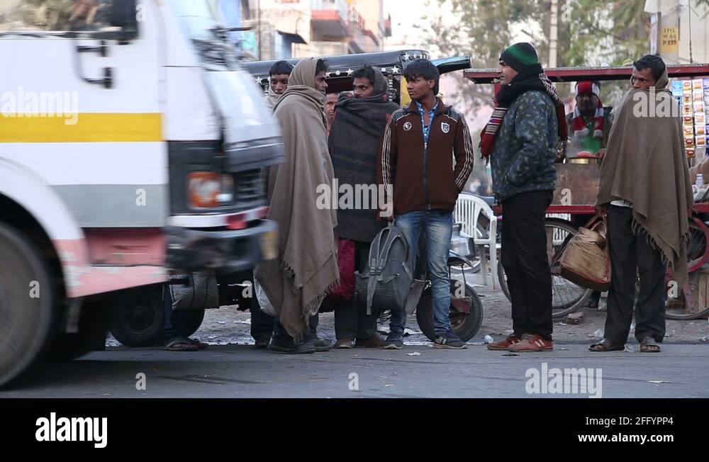 Group indian people waiting bus Stock Videos & Footage - HD and 4K ...