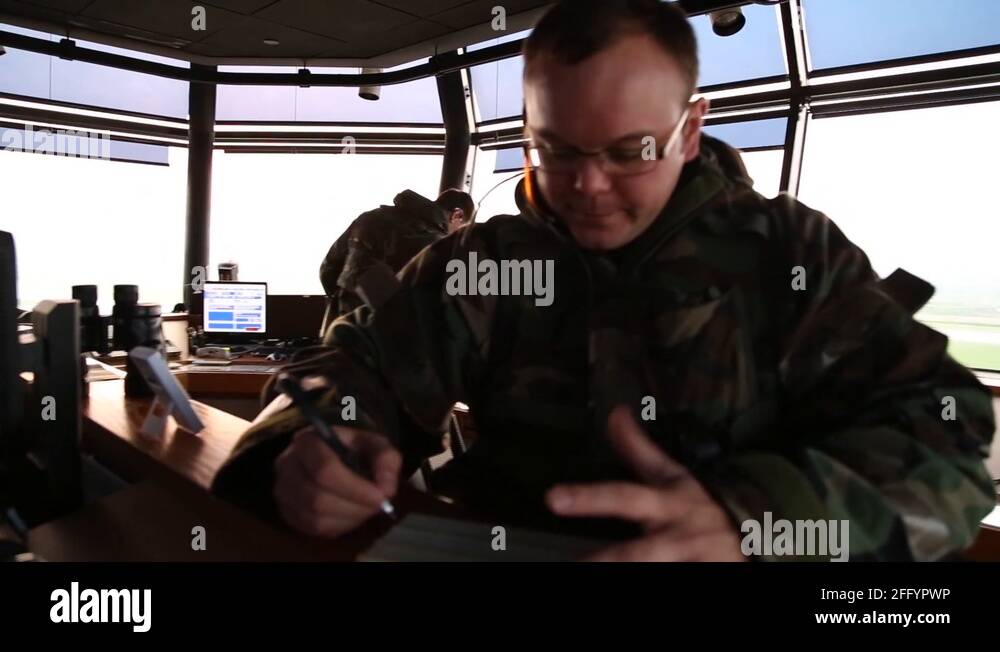 US Navy Air Traffic Control Stock Video Footage - Alamy