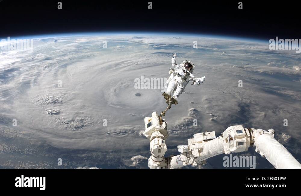 Astronaut fixing the space station Stock Videos & Footage - HD and 4K ...