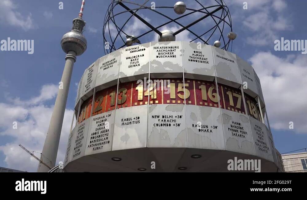 Berlin center clock tower Stock Videos & Footage - HD and 4K Video ...
