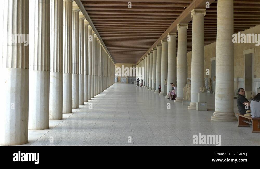 Stoa of attalos athens Stock Videos & Footage - HD and 4K Video Clips ...