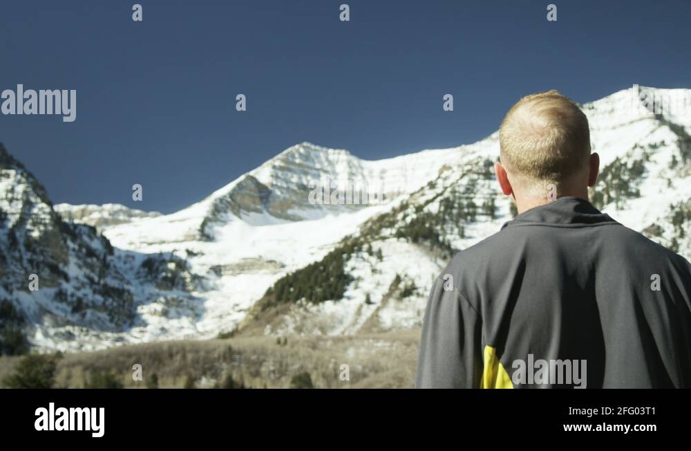Man looking at mountain Stock Videos & Footage - HD and 4K Video Clips ...