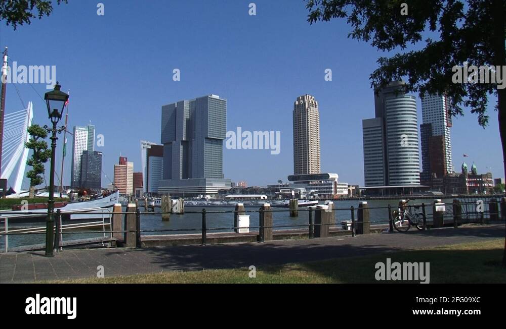 Rotterdam netherlands waterfront kop Stock Videos & Footage - HD and 4K ...