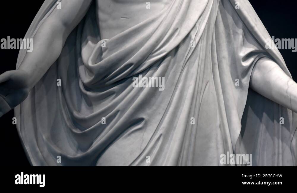 Jesus Christ Christus statue Mormon LDS Temple tilt up 4K Stock Video ...