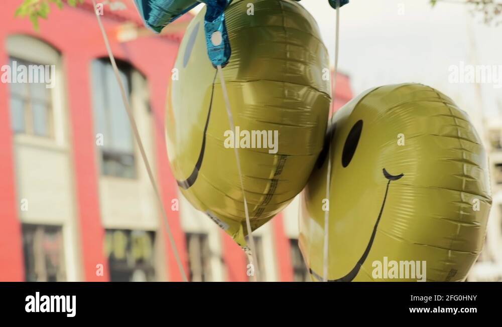 Balloons smiley face Stock Videos & Footage - HD and 4K Video Clips - Alamy