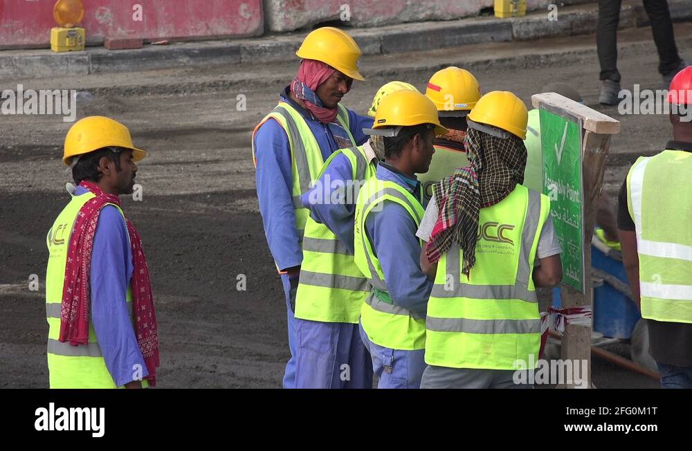 Qatar migrant workers world cup Stock Videos & Footage - HD and 4K ...