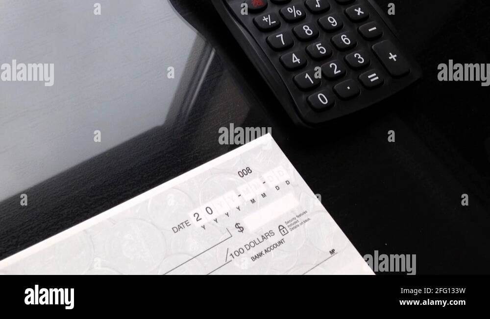 Personal cheque Stock Videos & Footage - HD and 4K Video Clips - Alamy