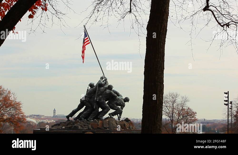 Marine corps war memorial wwii Stock Videos & Footage - HD and 4K Video ...