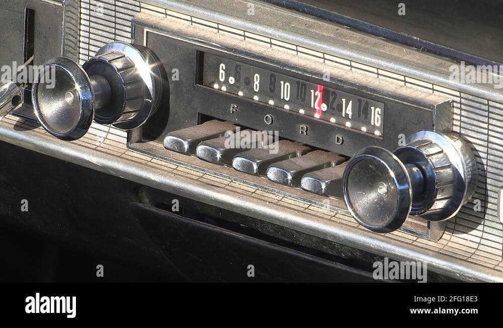 Vintage classic and performance cars on display at car show Stock Video ...