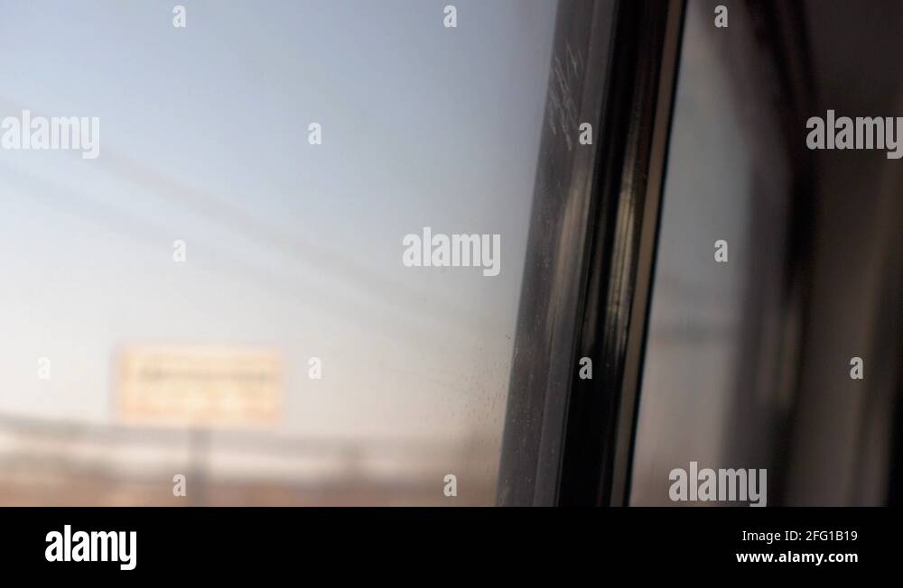 Amtrak Train overhead power lines, cu pov, defocus Stock Video Footage ...