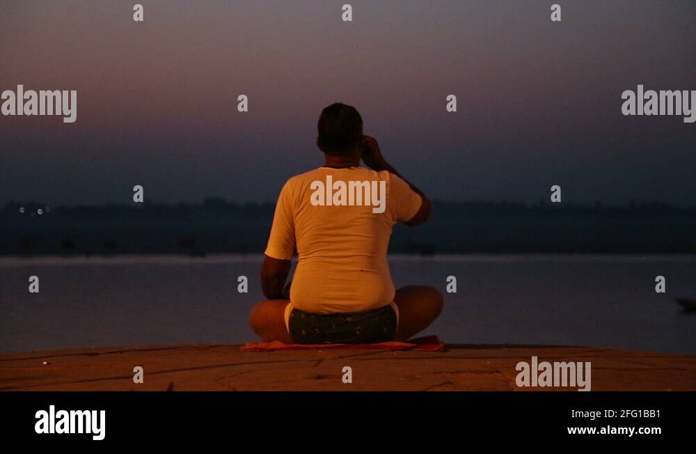 Praying on the ganges river Stock Videos & Footage - HD and 4K Video ...