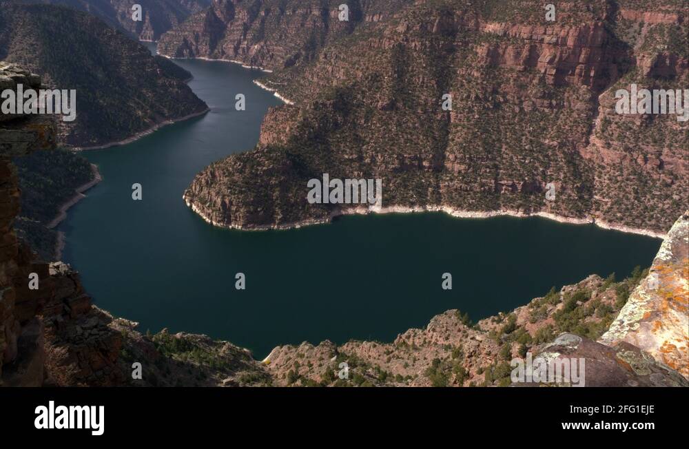 Red canyon overlook flaming gorge Stock Videos & Footage - HD and 4K ...