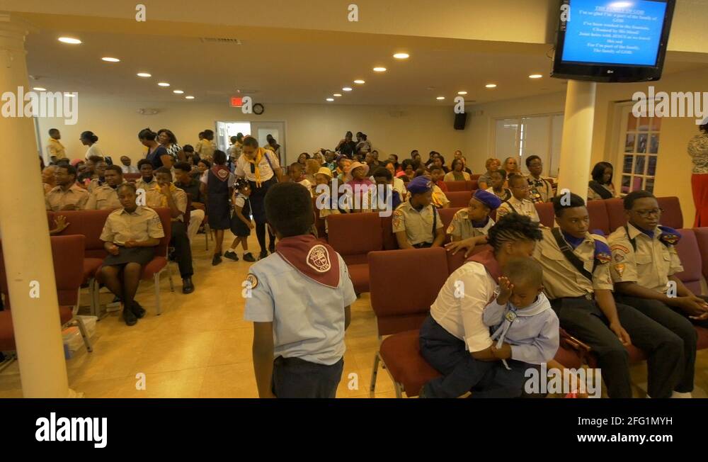 People singing in a church in Hollywood, Florida Stock Video Footage ...