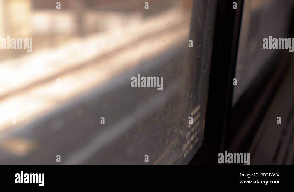Amtrak Train tracks, cu pov, defocus Stock Video Footage - Alamy