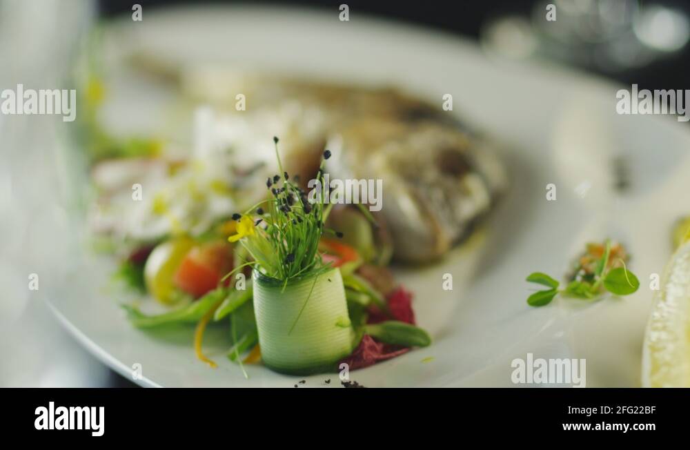 Garnishing fish Stock Videos & Footage - HD and 4K Video Clips - Alamy