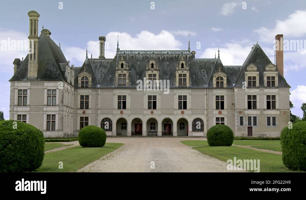 Chateau building architecture exterior Stock Videos & Footage - HD and ...